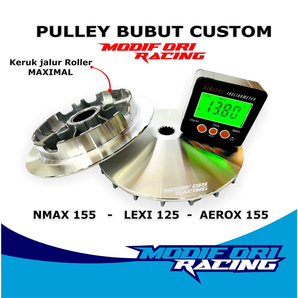 Jual RUMAH ROLLER NMAX PULLEY CUSTOM AEROX RACING BUBUT ROLLER RACING ...