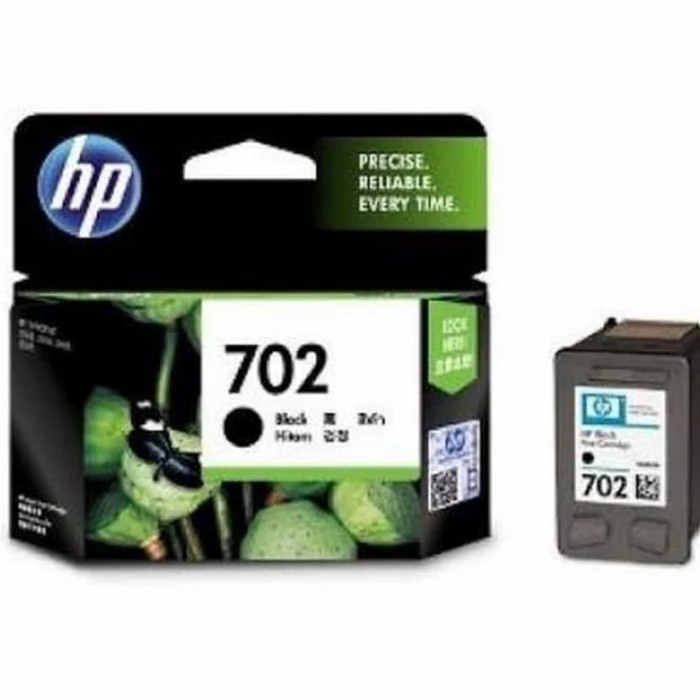 Jual TINTA CATRIDGE HP 702 BLACK ORIGINAL | Shopee Indonesia