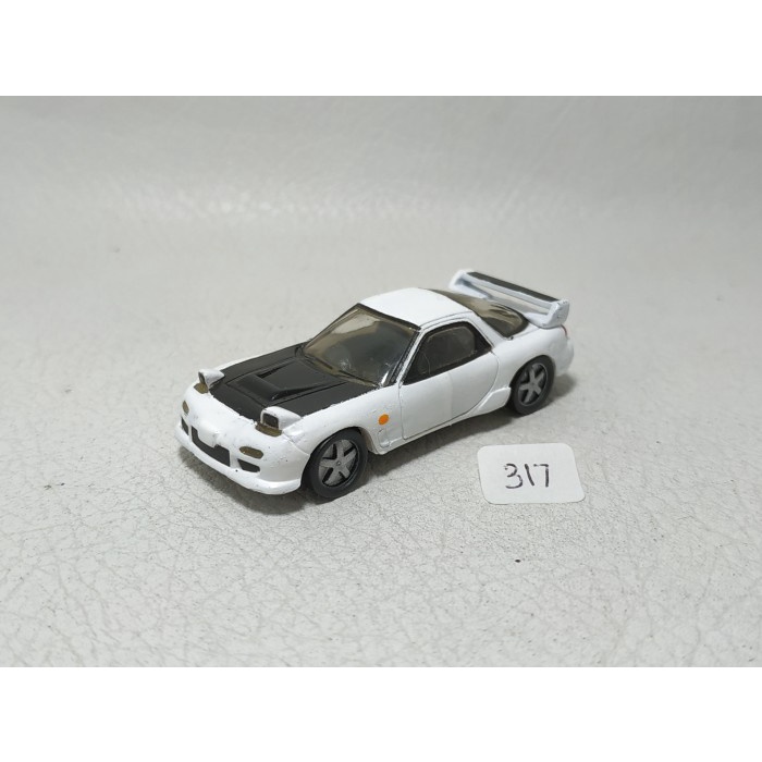 Jual Miniature Mobil Film Initial D Mazda RX7 Fd3s 1/72 Loose Minus ...