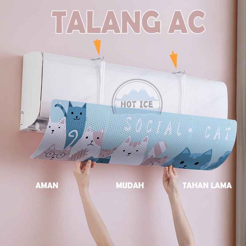 Jual TALANG AC PENAHAN AC REFLEKTOR AC Talang Ac Motif Penahan Ac kamar ...