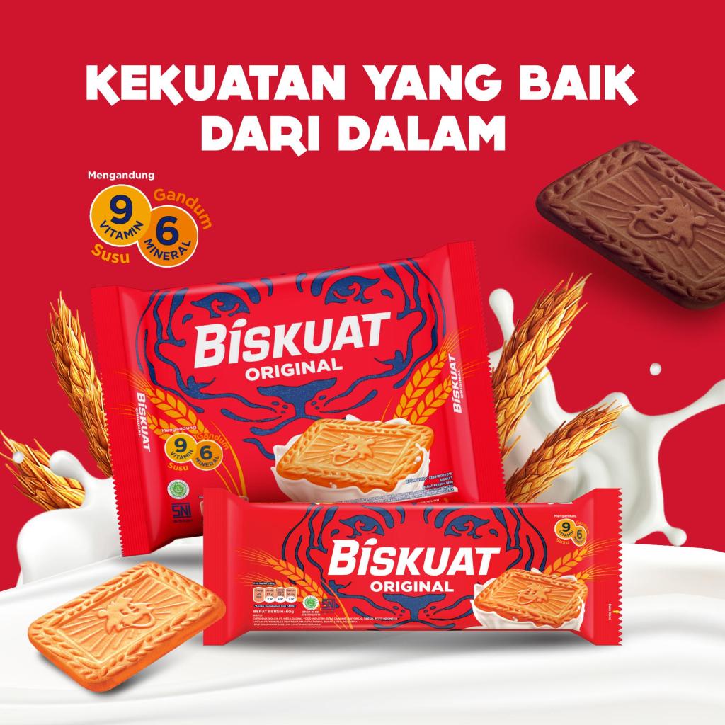 Jual Biskuat Biskuit Original Regular 106.4g, Jajanan dan cemilan ...