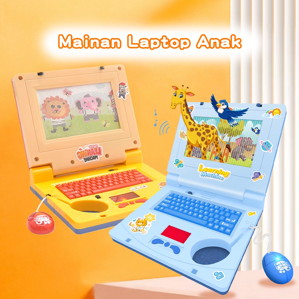 Jual Mumystation Mainan Laptop Anak Edukasi Laptop Mainan Mini Alat ...