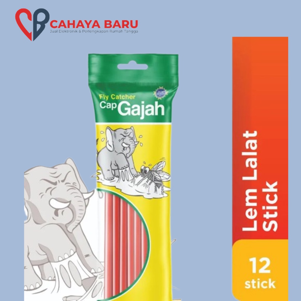 Jual LEM LALAT CAP GAJAH STICK | Shopee Indonesia