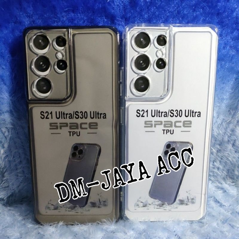 Jual Soft Case Clear Space Bening Samsung S21 Ultra/S30 Ultra Protec Camera Good quality ...