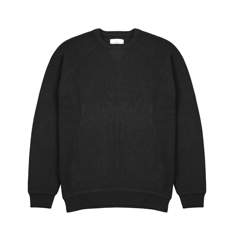 Jual Greenlight Crewneck Rajut Regular Fit Basic Knit Sweater Pria ...