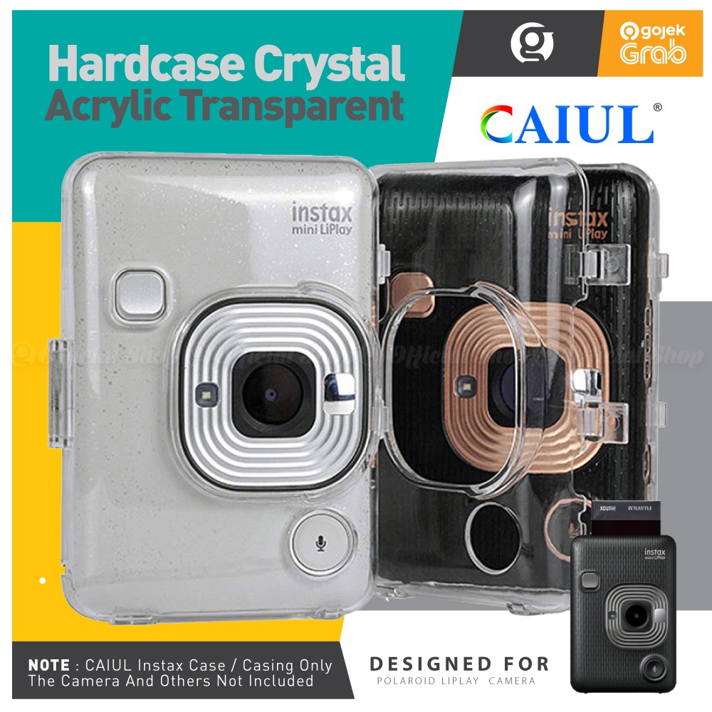 Jual Fujifilm LiPlay Hardcase Case Instax Li Play Casing Bening ...