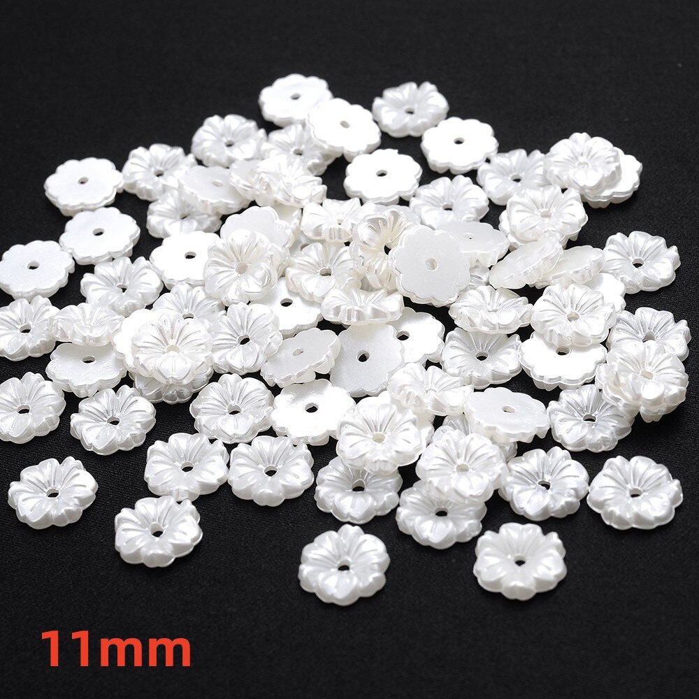 Jual Mote Kelopak Bunga Akrilik Manik Cangkang 3D Flower Acrylic Beads ...