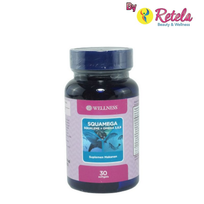 Jual WELLNESS SQUAMEGA 1 BOTOL ISI 30 SOFTGEL | Shopee Indonesia