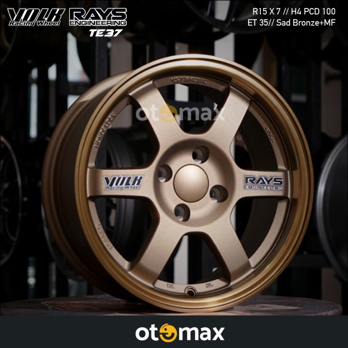 Jual Velg Mobil Volk Rays TE37 Ring 15 Sand Bronze | Shopee Indonesia