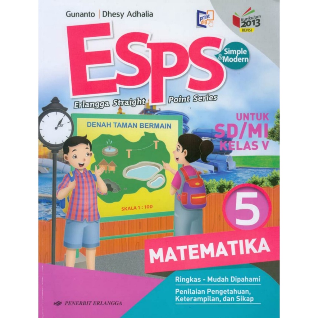 Jual ESPS Matematika kelas 5 SD/MI by gunanto | Shopee Indonesia
