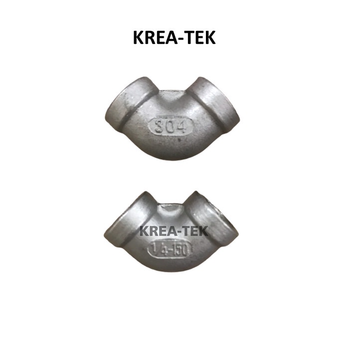 Jual 3" Elbow / knee Keni 90' Drat SS316 Stainless Sus SS 316 DN 80 ...