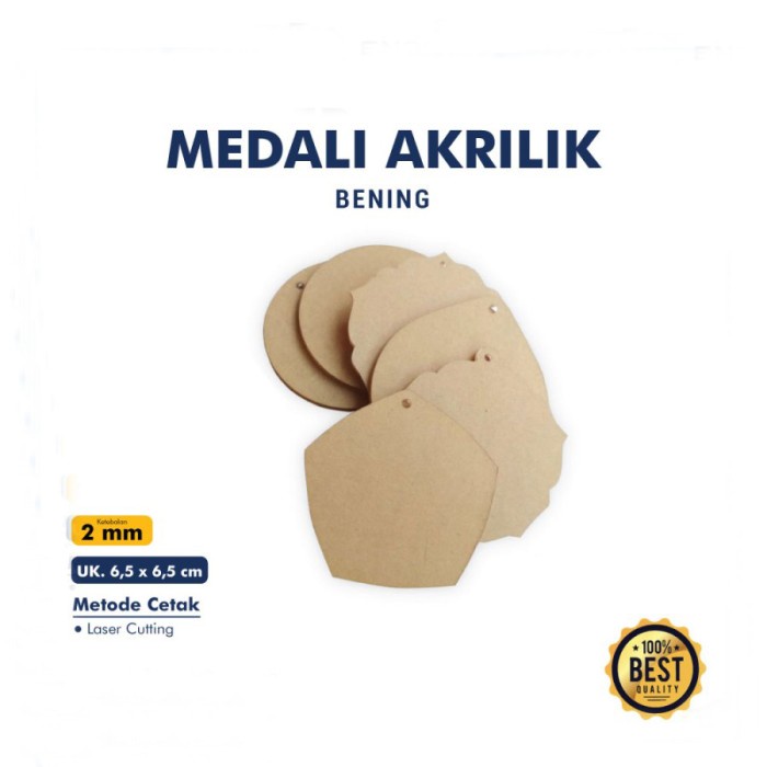 Jual Medali Custom akrilik Mendali Acrylic Wisuda Costum Polos | Shopee ...