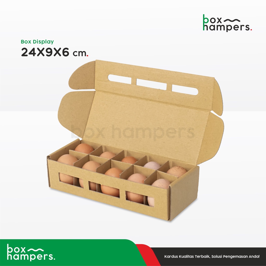 Jual Box Telur isi 10 (24x9x6)+Sekat Box/kardus/Telur/Endok/Endog ...