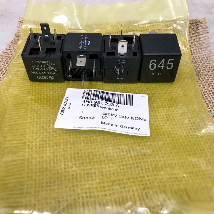 Jual Relay VW Audi Relay Kaki 4 Volkswagen Audi Original | Shopee Indonesia