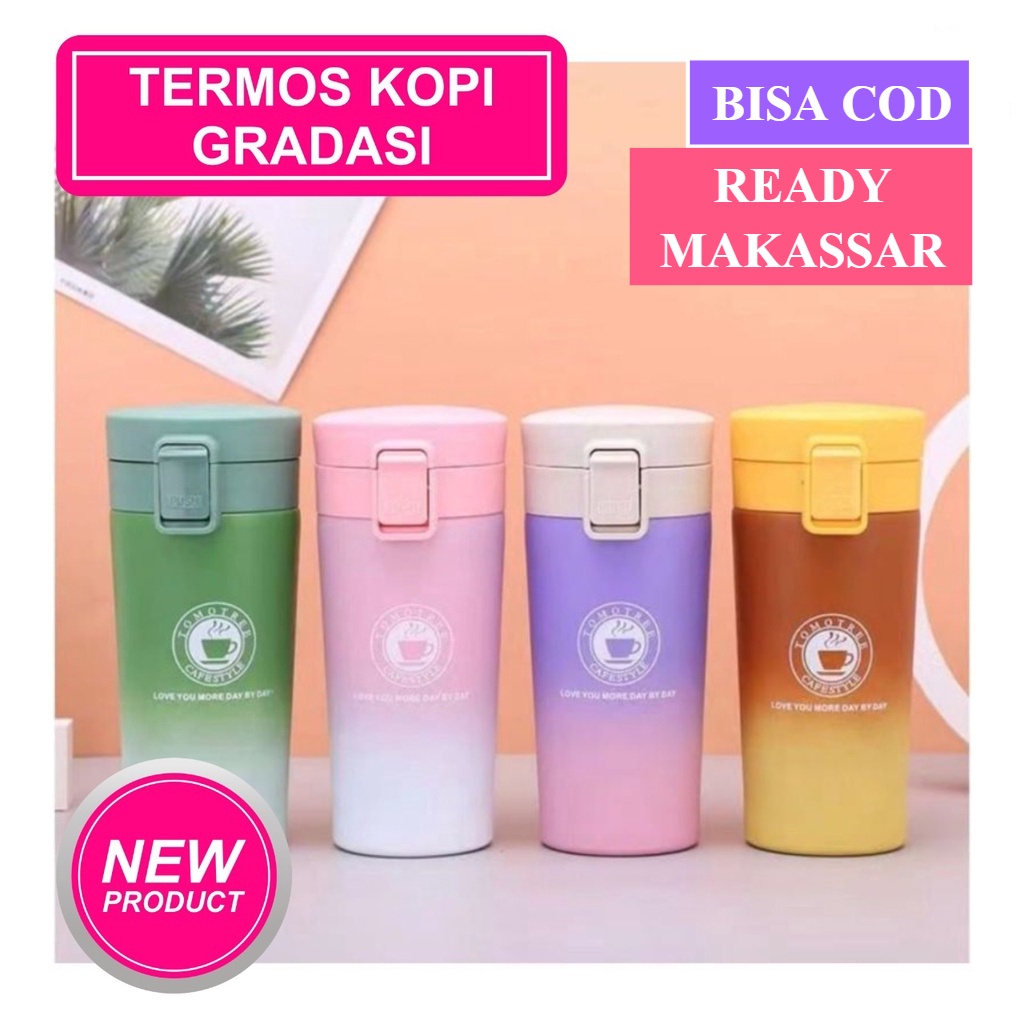Jual TAHAN PANAS / DINGIN! GRADASI COFFEE MUG & PEA VACUUM MUG & CAKA ...