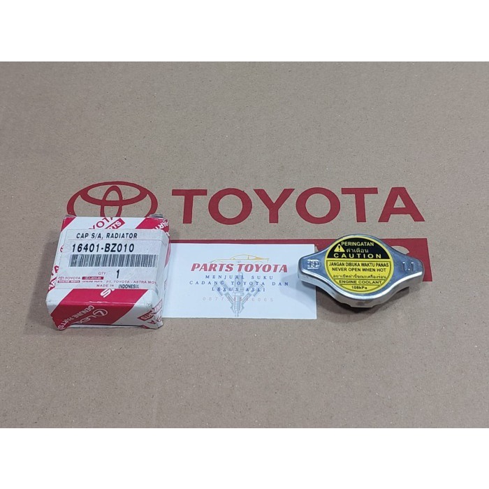 Jual Cap Tutup Radiator Innova Yaris Vios Limo 16401-BZ010 Original ...