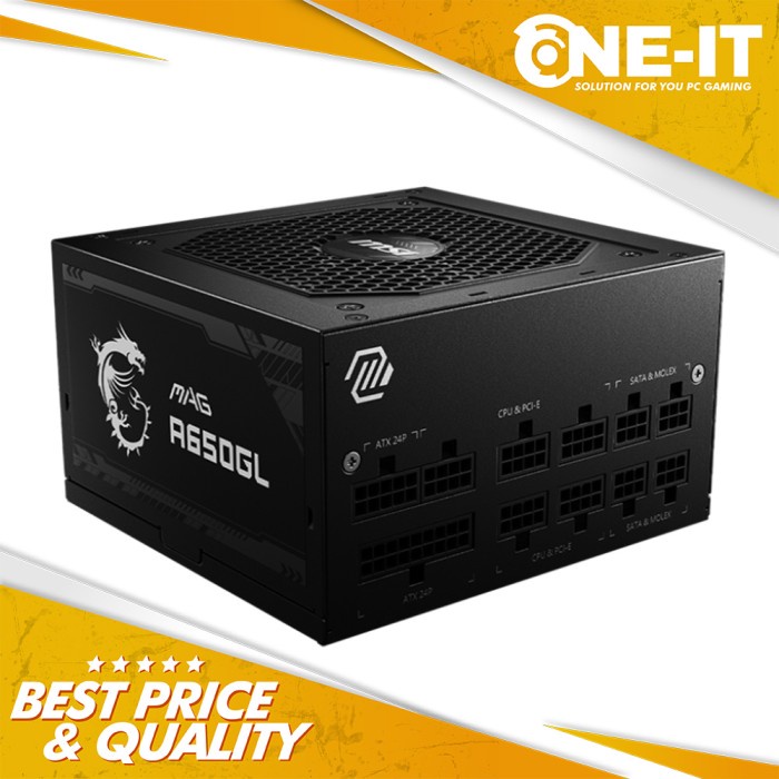 Jual PSU MSI MAG A650GL 650W 80 PLUS Gold | Shopee Indonesia