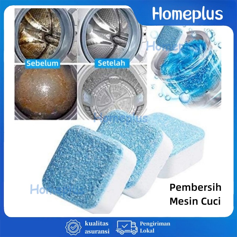 Jual HomePlus 20pcs Tablet Pembersih Mesin Cuci Deep Cleaning Washing Machine Cleaner Sabun ...