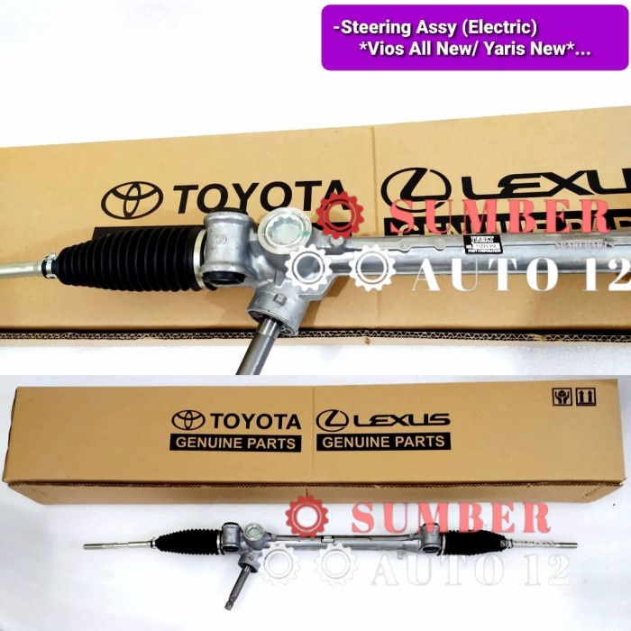 Jual Rack steering assy rack stir bak stir vios all new/yaris new ...
