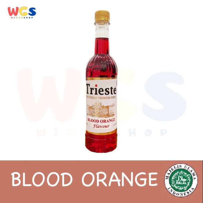 Jual Trieste Syrup Blood Orange Premium Flavor 650 ml - HALAL MUI ...