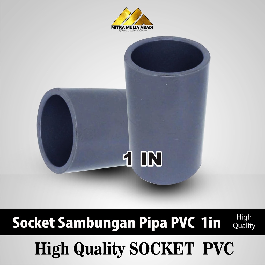 Jual Soket Sambungan Pipa PVC 1 IN | Shopee Indonesia