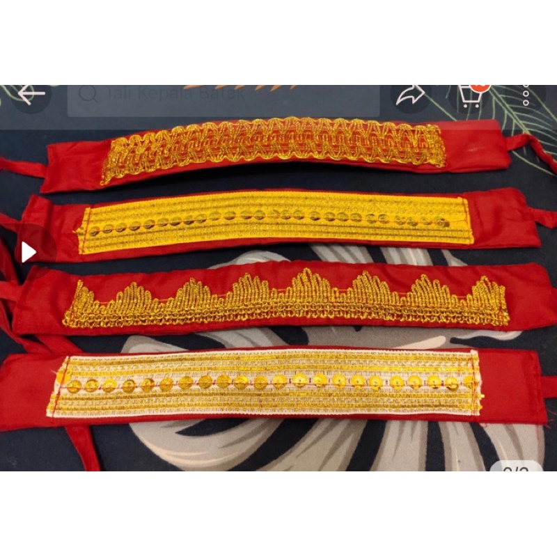 Jual Ikat Kepala Tenun Sortali batak - Aksesoris Kepala Adat Batak ...