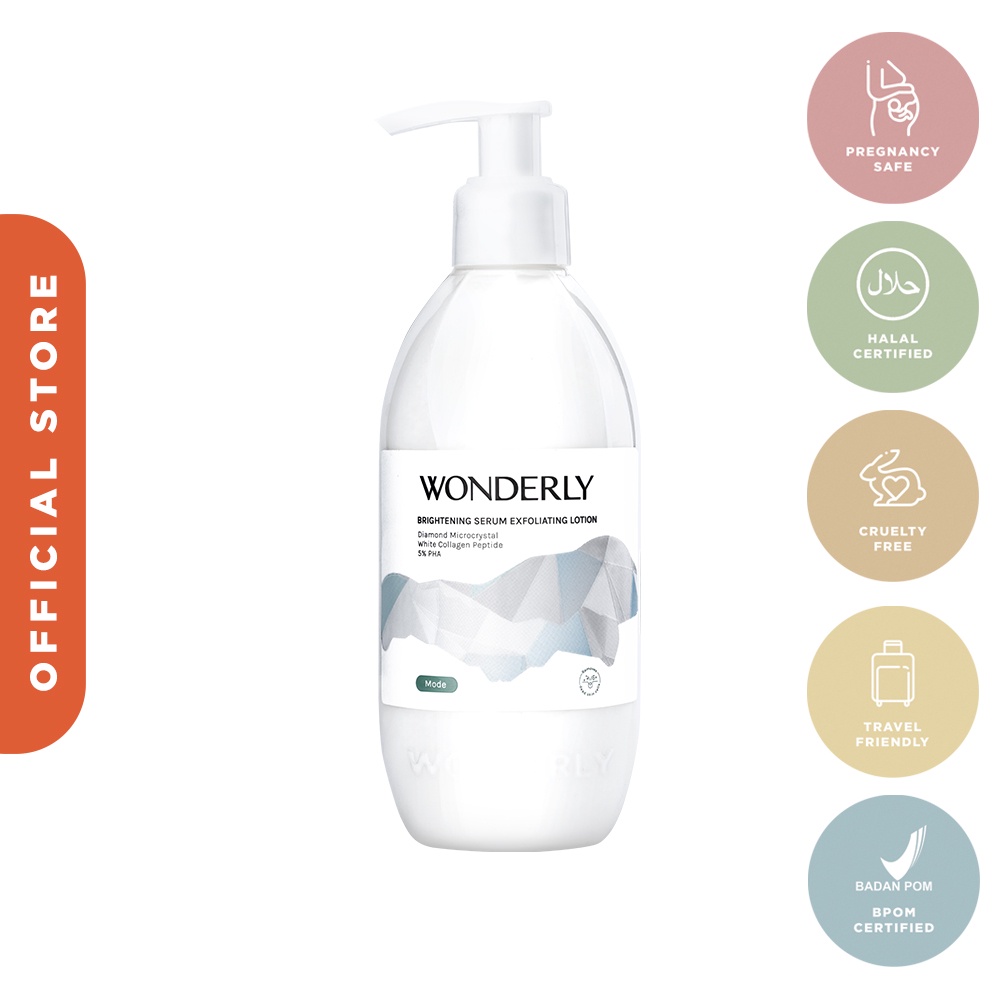 Jual MSBB - Wonderly Brightening Serum Exfoliating Lotion Mode 300 ml ...