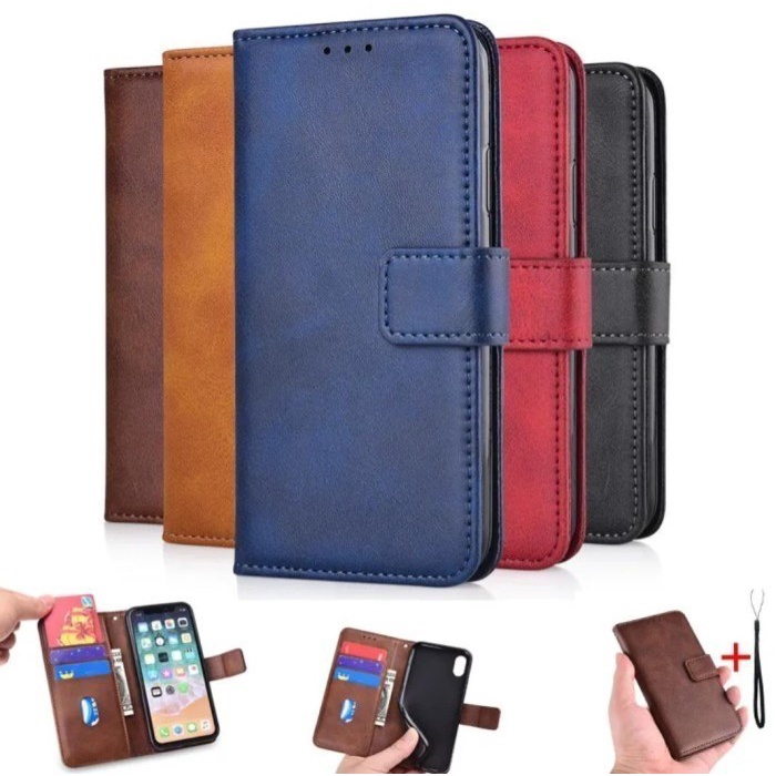Jual FLIP LEATHER CASE WALET XIAOMI POCO C75 C71 C65 C40 F5 F4 F4 GT F3 M7 PRO M6 M6 PRO M5 M5S ...