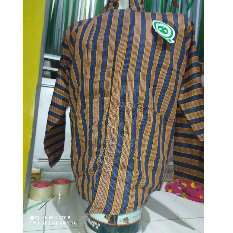 Jual Lurik Langsungproses Baju Jadul Lurik / Baju Lurik Surjan / Baju Surjan Lurik Pria Dewasa ...