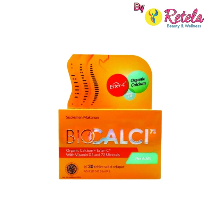 Jual BIOCALCI 72 NON ACID 12`S 4 TABLET | Shopee Indonesia