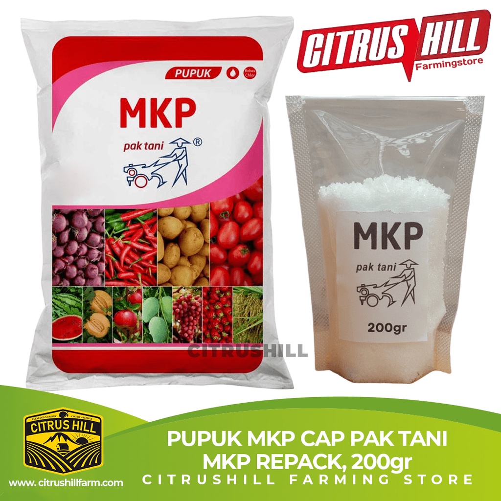 Jual Pupuk MKP Pak Tani Repack 200 gr - CV Saprotan Utama | Shopee ...