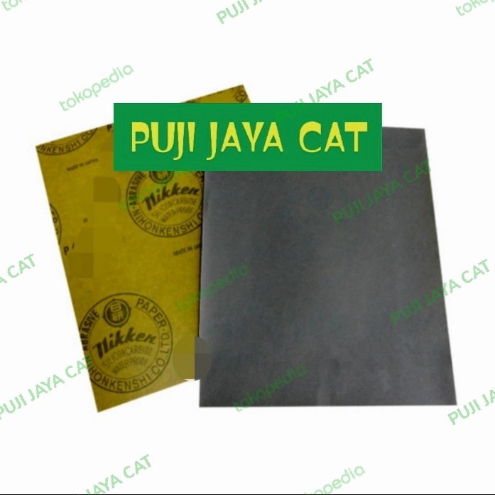 Jual AMPLAS NIKKEN Grit P 2000 / 2500 ( Per Lembar) | Shopee Indonesia