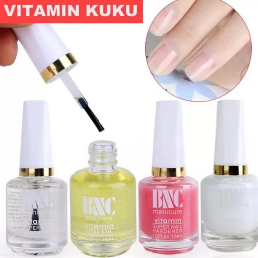 Jual Vitamin Kuku kutek BNC Cuticle remover TOP Kutek Coat Oil Softener ...