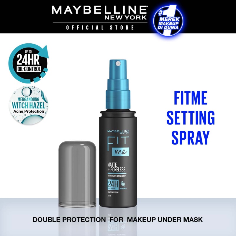 Jual Maybelline Fit Me Setting Spray Make Up - 60ml (Makeup tahan ...