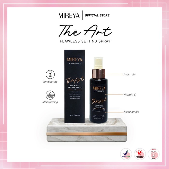 Jual Mireya The Art Flawless Setting Spray | Shopee Indonesia