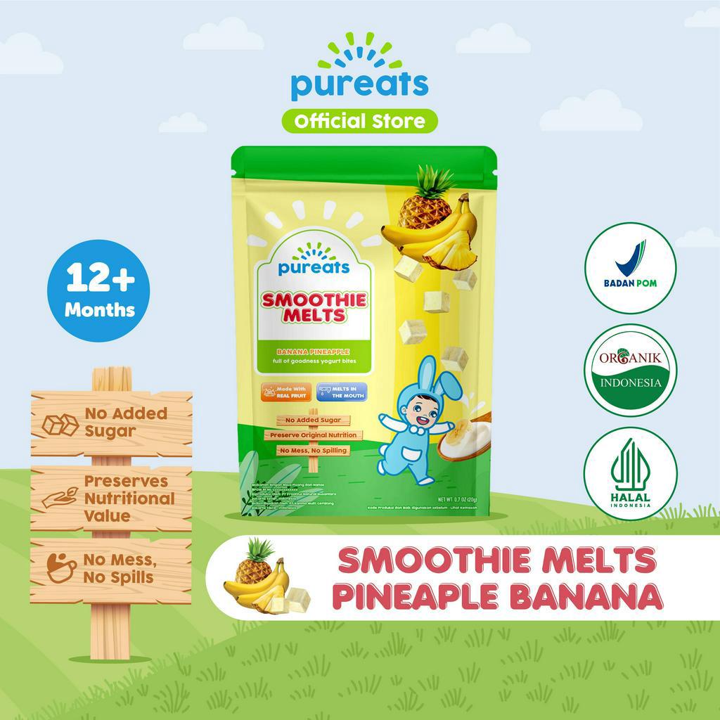 Jual Pureats Smoothie Melts | Snack Makanan Bayi | Shopee Indonesia