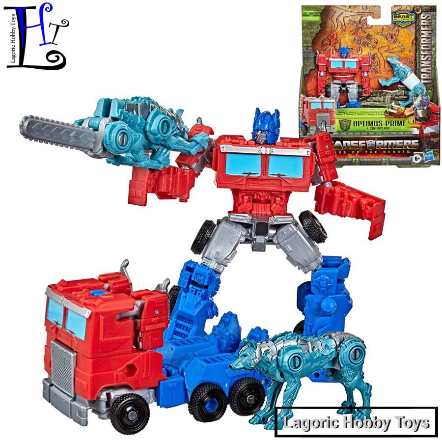 Jual Transformers Optimus Prime w Chainclaw ROTB Beast Weaponizers ...