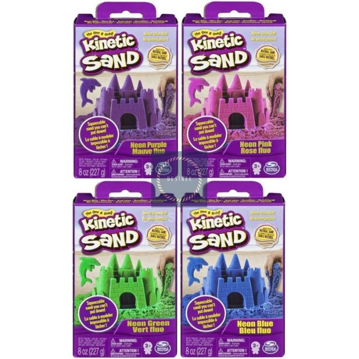Jual Spin Master Kinetic Sand Neon Color 227gr | Shopee Indonesia