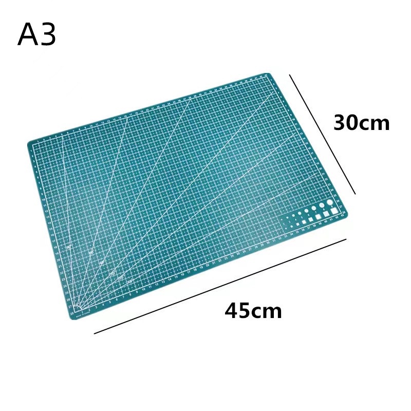 Jual A3/A4 Cutting Mat/PVC Cutting Mat Cutting Mat Dua Sisi Alat DIY Cutting Board | Shopee ...