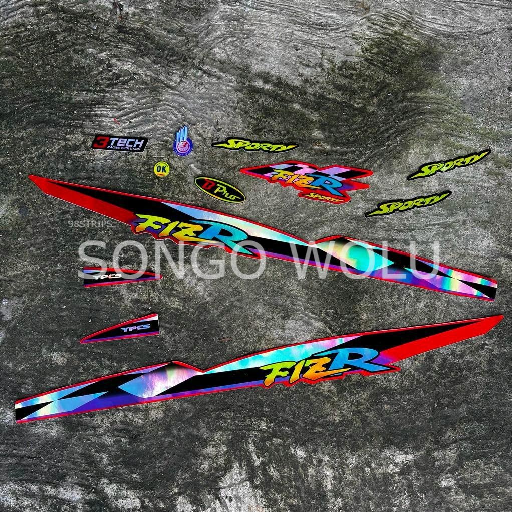 Jual STRIPING FIZR 1997 1998 HOLOGRAM FIZ R YAMAHA POLET | Shopee Indonesia