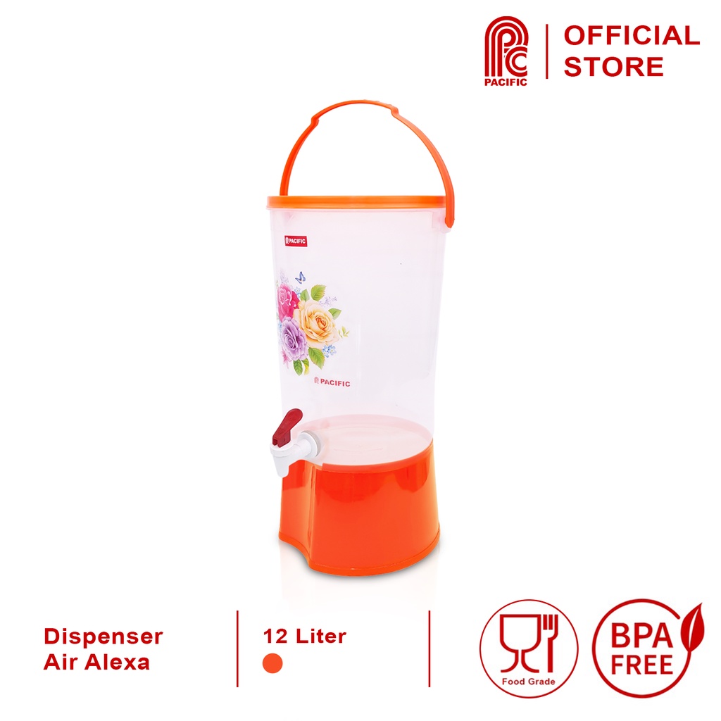 Jual PACIFIC Alexa Dispenser Air 12 Liter Food Grade Water Dispenser ...
