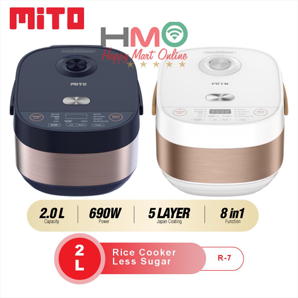 Jual Mito Multi Digital Rice Cooker R7 Low Sugar 8 in 1 Magic Com ...
