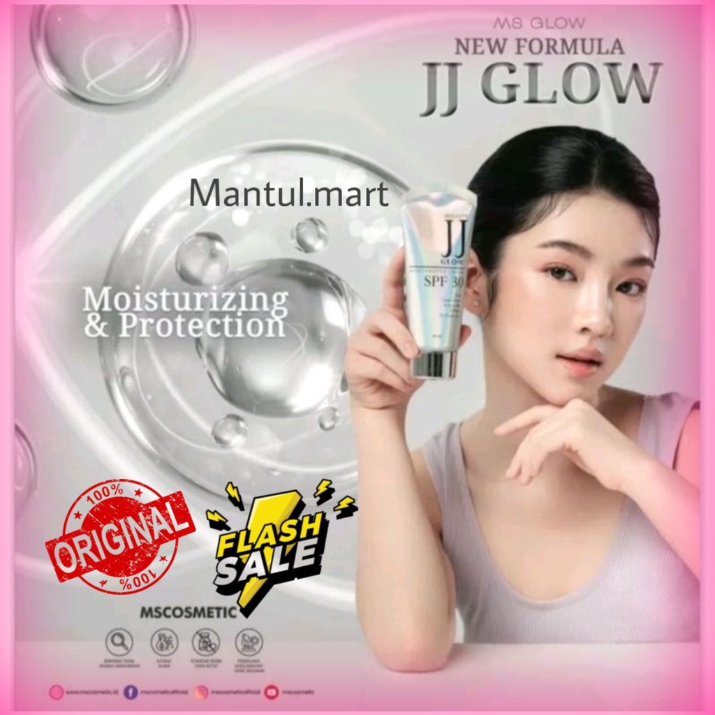 Jual MS GLOW - JJ GLOW KEMASAN BARU / SUNSCREEN | Shopee Indonesia