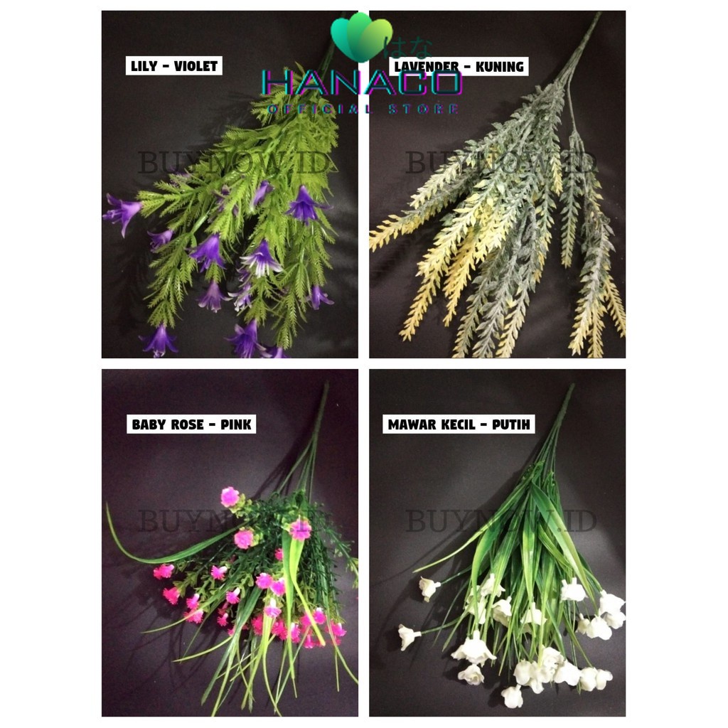 Jual HANACO - Pajangan Bunga Artificial Bouquet hiasan rumah artifisial ...