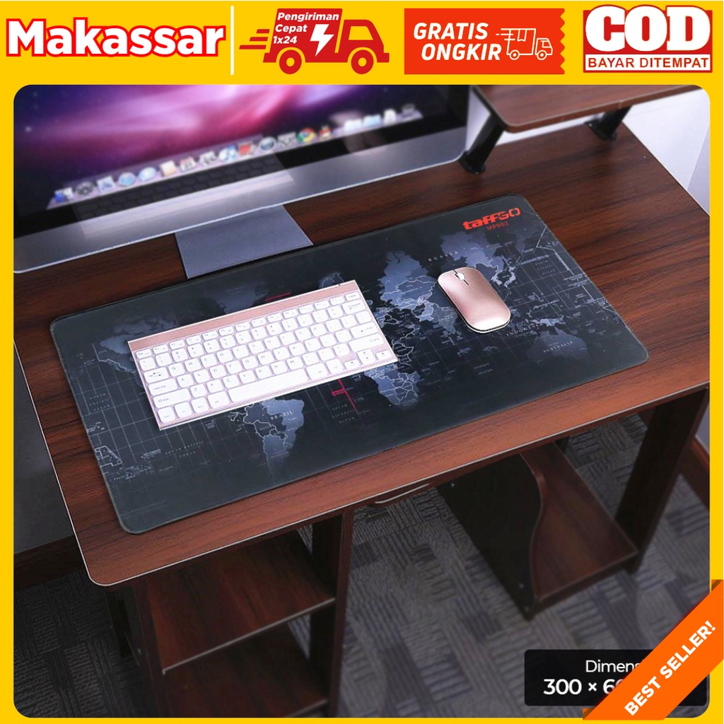 Jual Mouse Pad Gaming Besar XL Motif Peta Dunia | Shopee Indonesia
