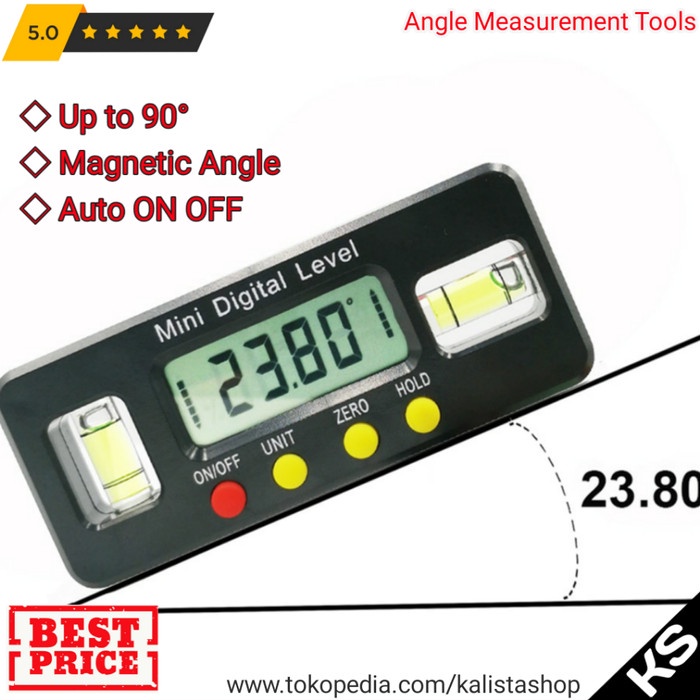 Jual Alat Pengukur Kemiringan / Angle Measuring Tools | Shopee Indonesia