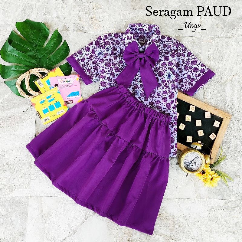 Jual SERAGAM ANAK PAUD/SERAGAM BATIK PAUD /SERAGAM SEKOLAH PAUD DAN TK ...