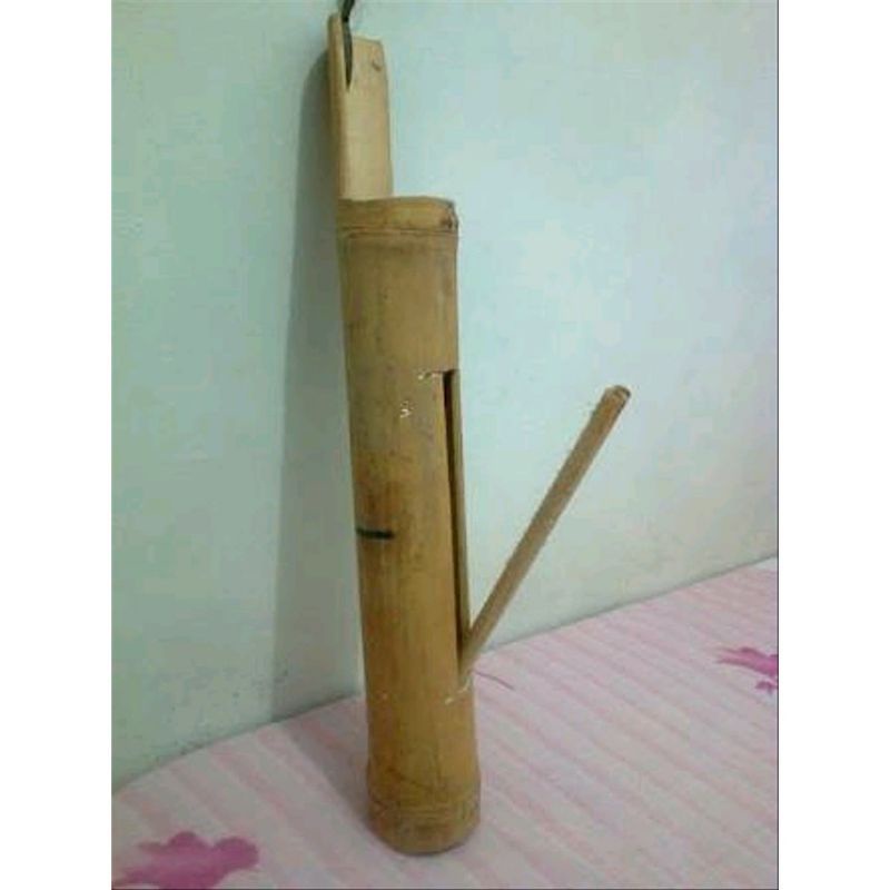 Jual kohkol pentongan bambu kentungan bambu alarm pos kamling kentungan ...