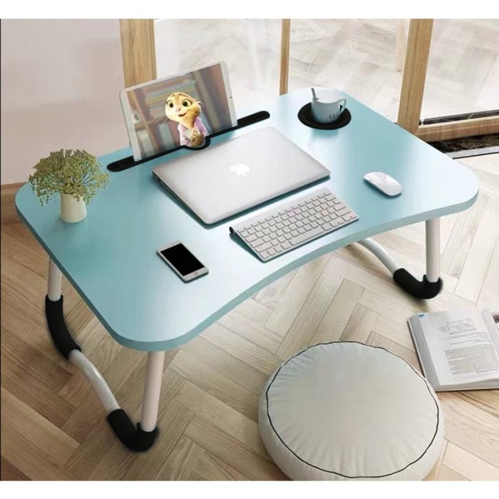 Jual MEJA LIPAT WARNA PUTIH/MEJA LAPTOP/MEJA LIPAT ANAK/MEJA LIPAT ...