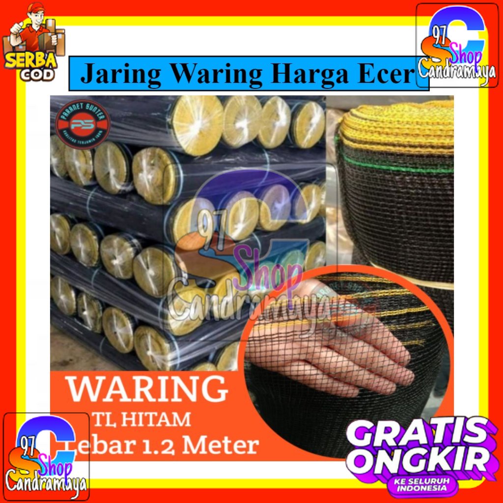 Jual Waring, Jaring pagar ayam, jaring kandang, jaring tanaman, jaring ...